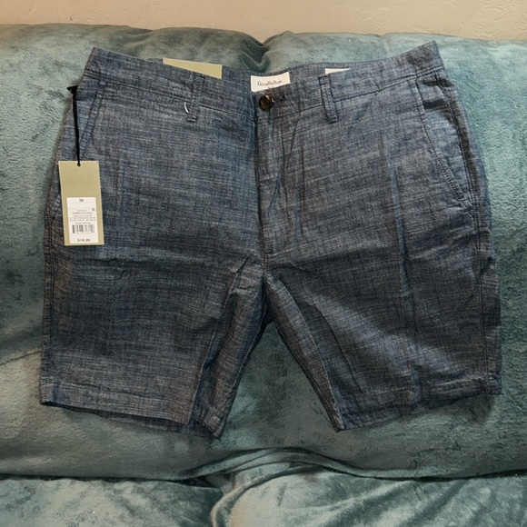 Goodfellow & Co | Shorts | Goodfellow Co Linden Short Chambray Blue 36 ...